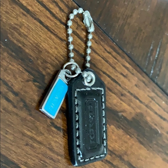 Coach | Bags | Coach Tag Black Coach Tag Metal Mini Set Of 2 | Poshmark